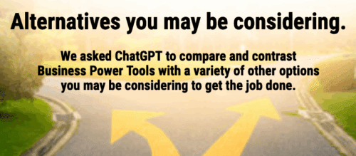 The difference between PrometAI.app and Business Power Tools?